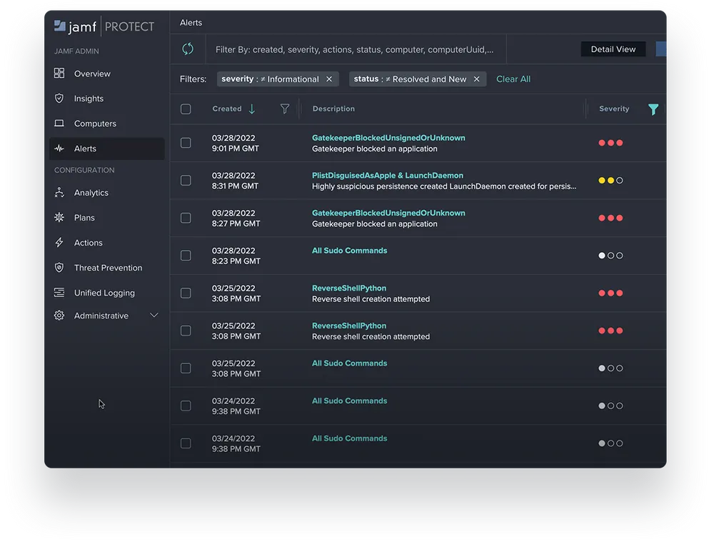 Jamf Protect | Mac endpoint security and malware protection