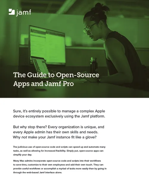 The Guide to Open-Source Tools and Jamf Pro