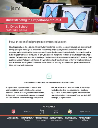 St. Cyres School | Jamf