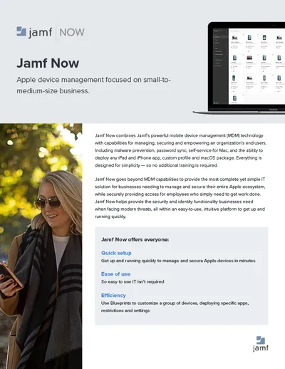 Jamf Now: Easily Manage Your Apple Devices | Jamf