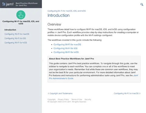 Best Practice Workflows for Jamf Pro: Configuring Wi-Fi for macOS, iOS, and tvOS | Jamf