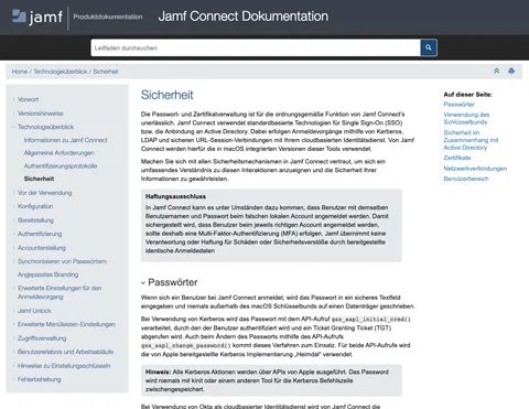 Jamf Connect Dokumentation | Jamf