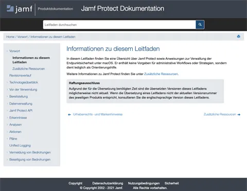 Documentación de Jamf Protect | Jamf