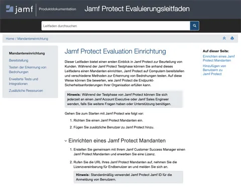 Evaluatiegids Jamf Protect | Jamf
