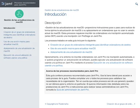 Procesos recomendados para Jamf Pro: Gestión de las actualizaciones de macOS | Jamf