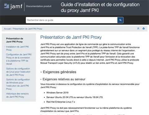 Guide d’installation et de configuration de Jamf PKI Proxy | Jamf