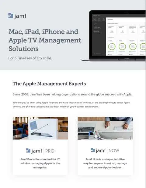 Jamf Pro and Jamf Now for Business | Jamf