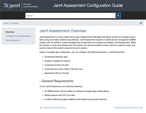 Jamf Assessment Configuration Guide | Jamf