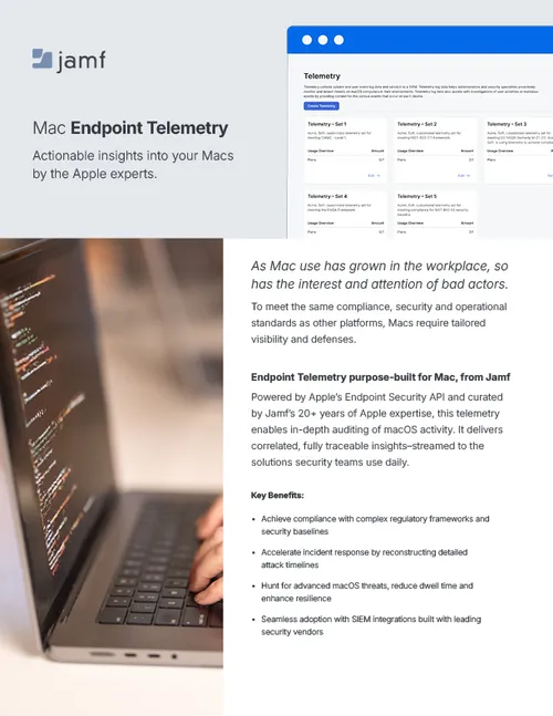 Mac Endpoint Telemetry Overview