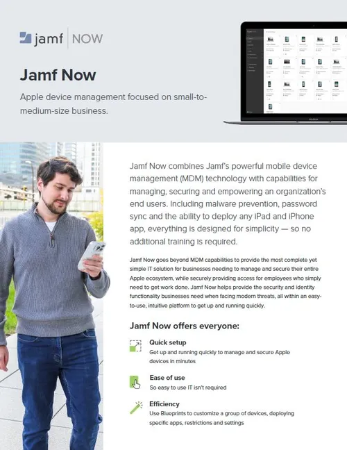 Jamf Now: Easily Manage Your Apple Devices | Jamf