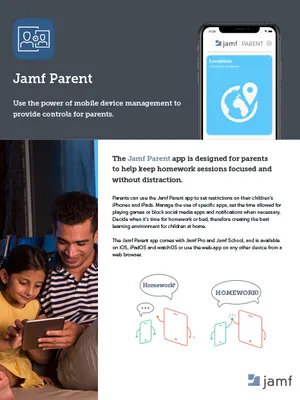 Jamf Parent | Jamf School Apps | Jamf