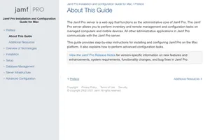 Jamf Pro Installation Guide for Mac | Jamf