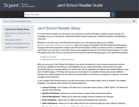 Jamf School Reseller Guide | Jamf