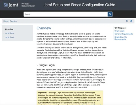Jamf Setup and Reset Configuration Guide | Jamf