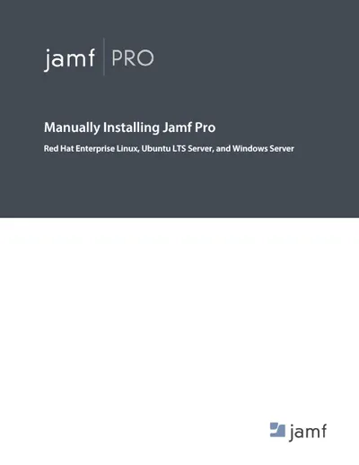 Manually Installing Jamf Pro | Jamf