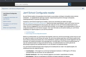 Jamf School-handleiding voor resellers | Jamf
