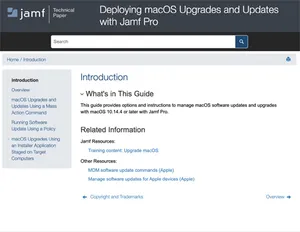 Deploying macOS Upgrades and Updates with Jamf Pro | Jamf