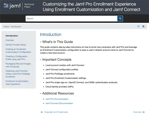 Customizing the Jamf Pro Enrollment Experience Using Enrollment Customization and Jamf Connect