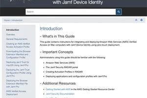 Integrating AWS Verified Access with Jamf Device Identity