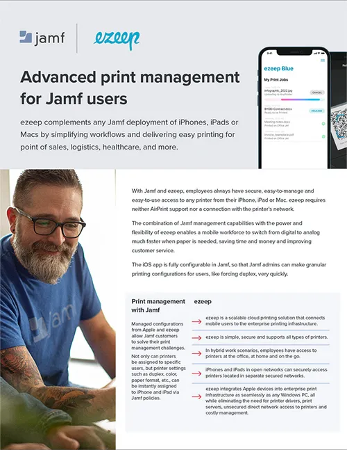 Advanced Print Management for Jamf Users | Jamf