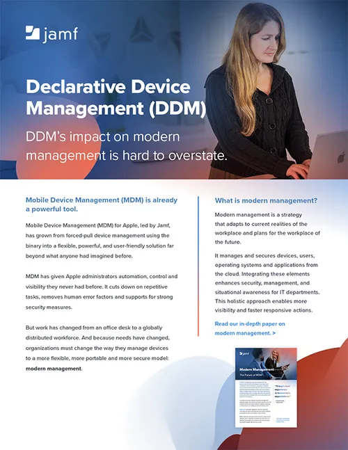 Explore the Future of MDM with Declarative Device Management