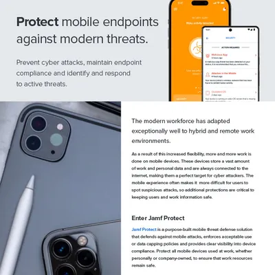 Jamf Protect for Mobile: Mobile endpoint protection and compliance ...