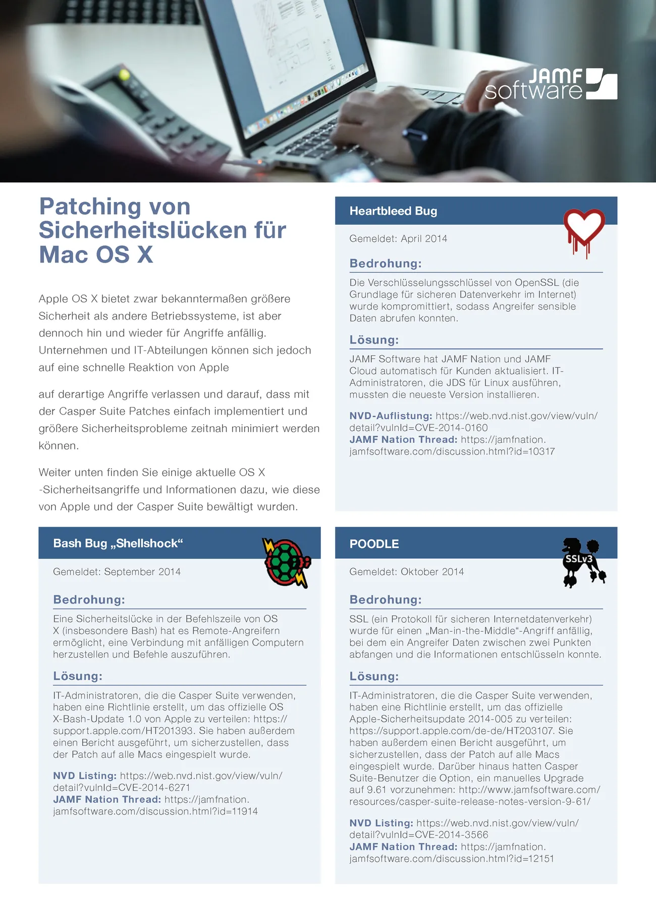 Patching von Mac OS X-Sicherheitslücken | Jamf