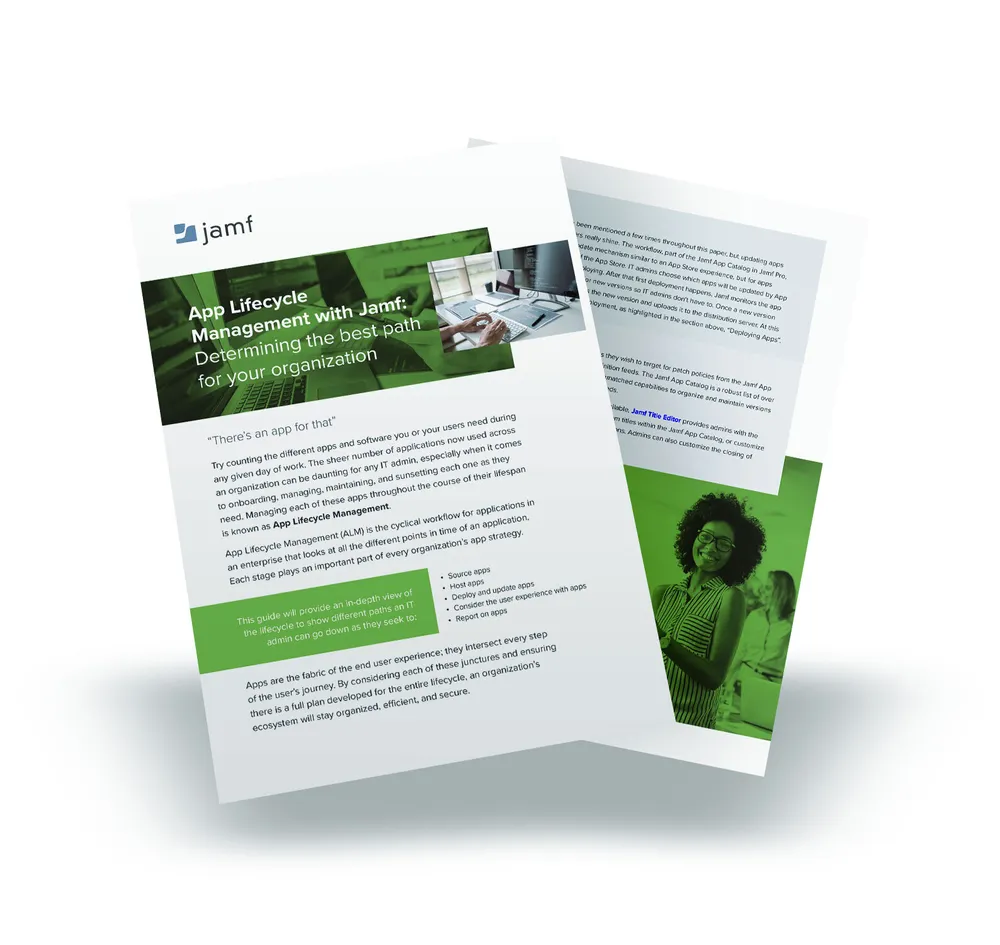 Apple Application Lifecycle Management | Jamf Platform