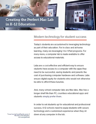 Creating the Perfect Mac Lab in K-12 Education | Jamf