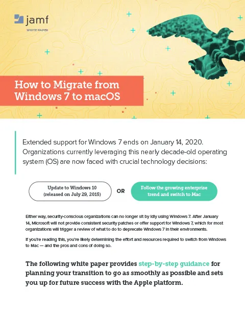 Windows 7 Migration | Windows to macOS | Windows 7 EOL | Jamf