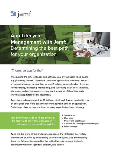App Lifecycle Management with Jamf | Whitepaper