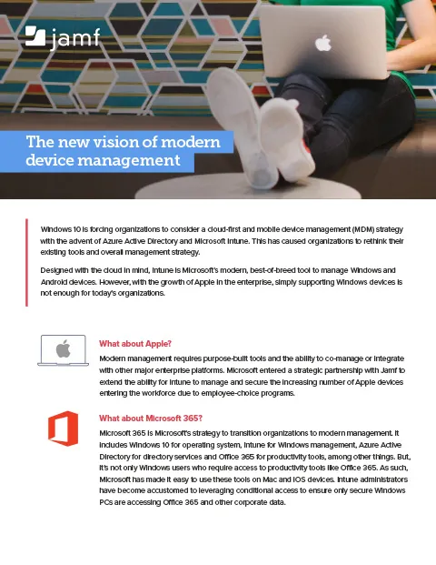 The New Vision of Modern Device Management | Jamf