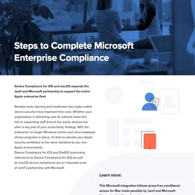 Steps to Complete Microsoft Enterprise Compliance