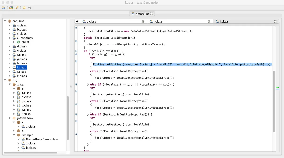 Analyzing CrossRAT A cross-platform implant, utilized in a global cyber ...