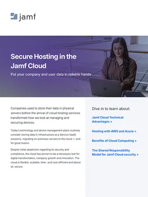 Secure Hosting in the Jamf Cloud