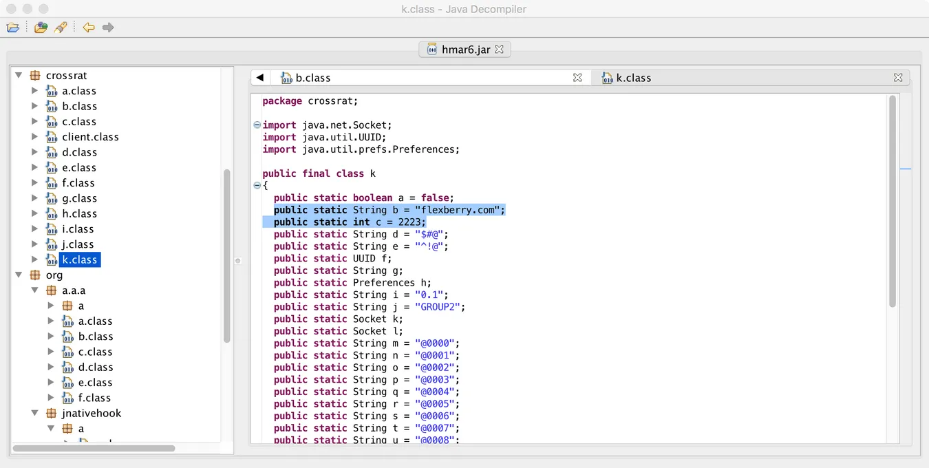 Analyzing CrossRAT A cross-platform implant, utilized in a global cyber ...