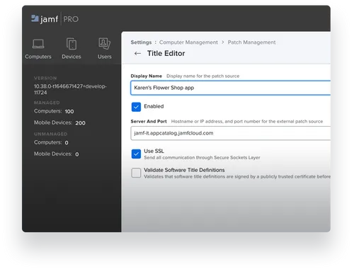 Apple Application Lifecycle Management | Jamf Platform