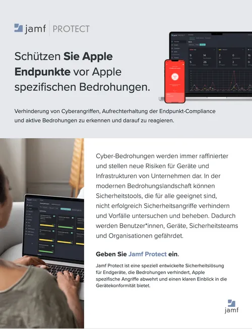 Jamf Protect im Überblick | Jamf